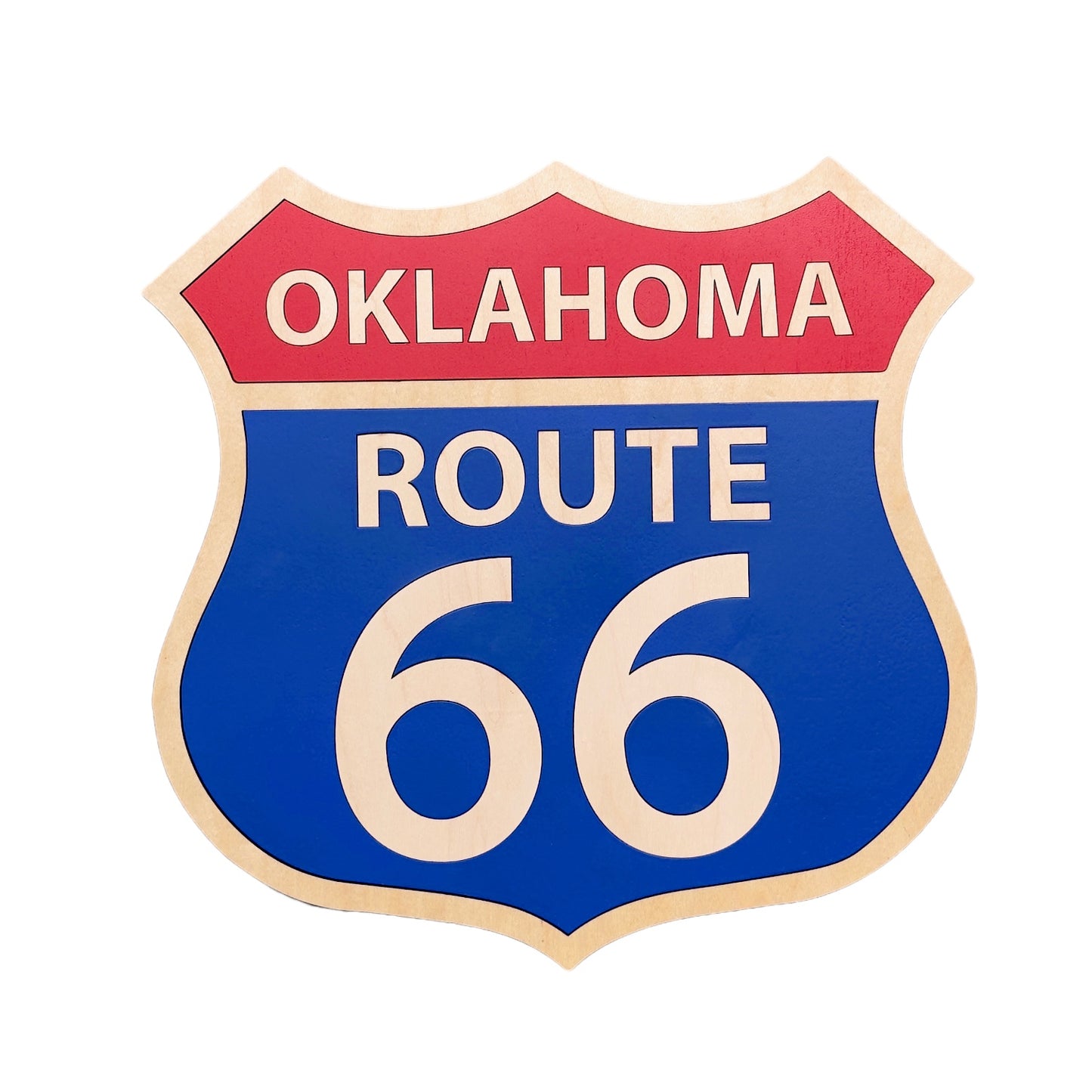 Route 66 Badge Sign – The Curious Bison