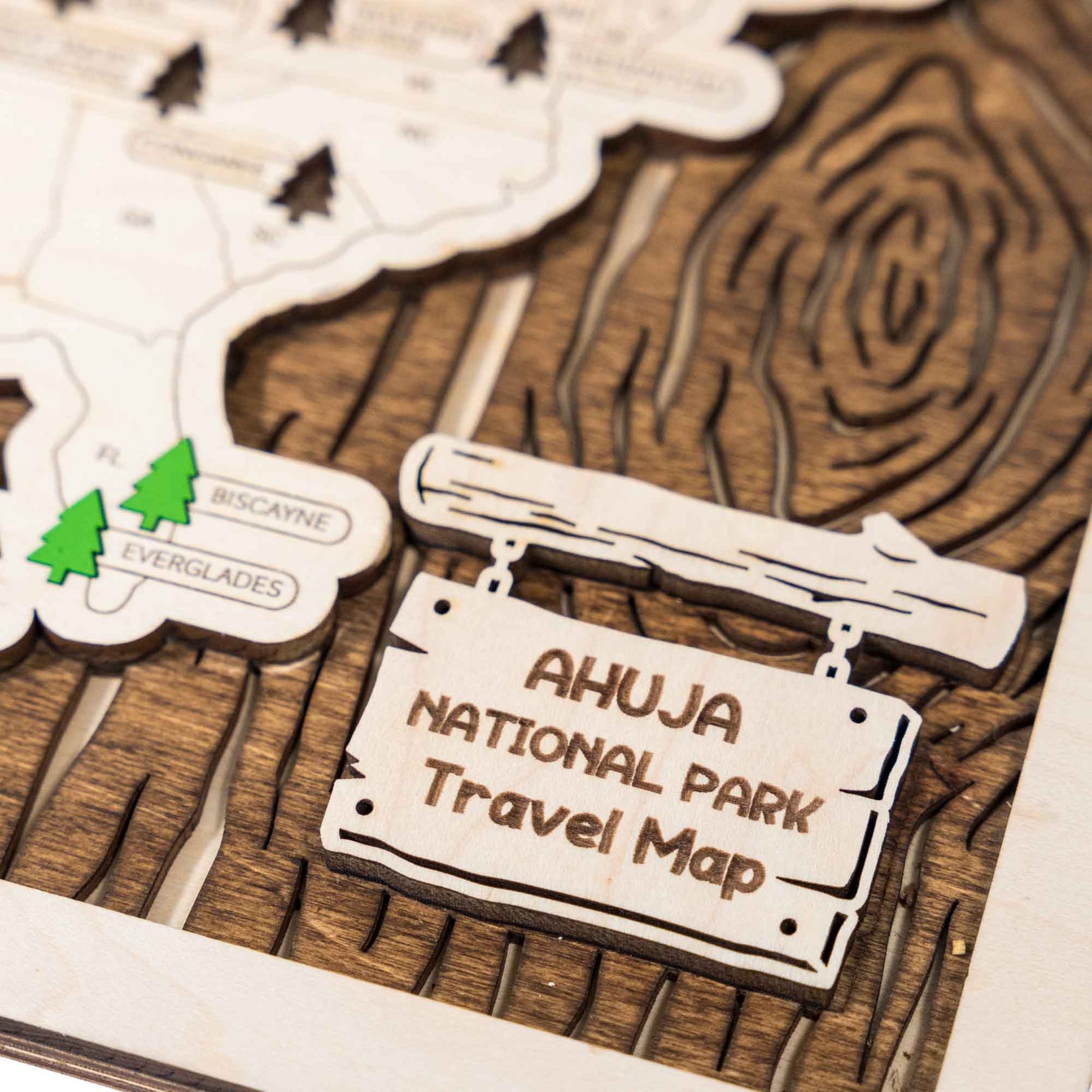 National Parks Travel Map – The Curious Bison