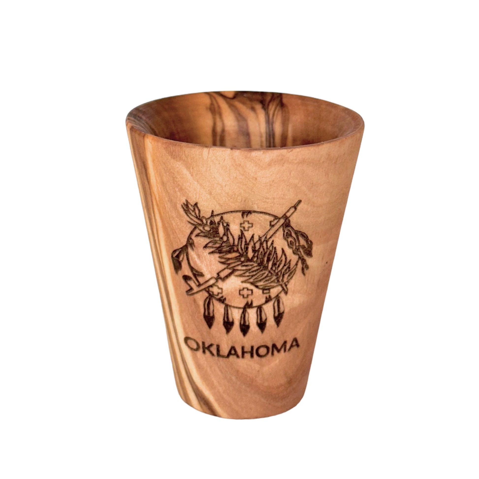 Oklahoma Symbol Shot Glass – The Curious Bison