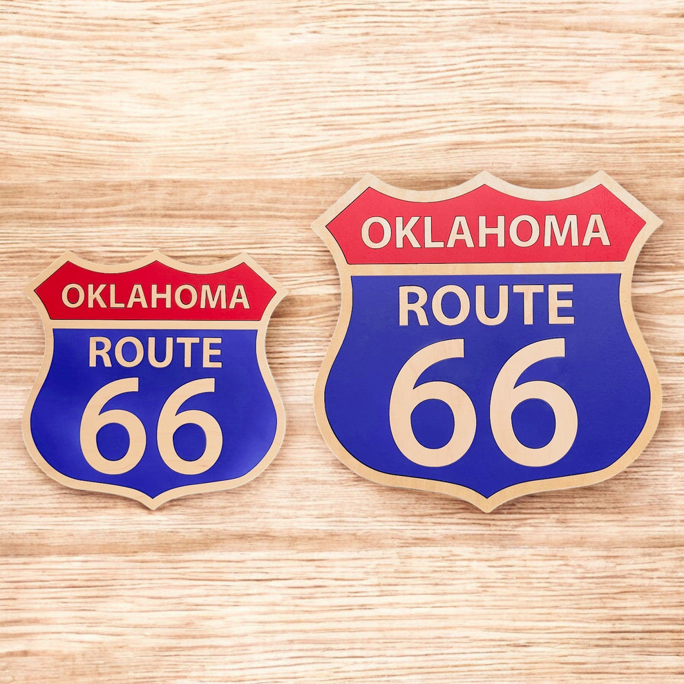 Route 66 Badge Sign – The Curious Bison