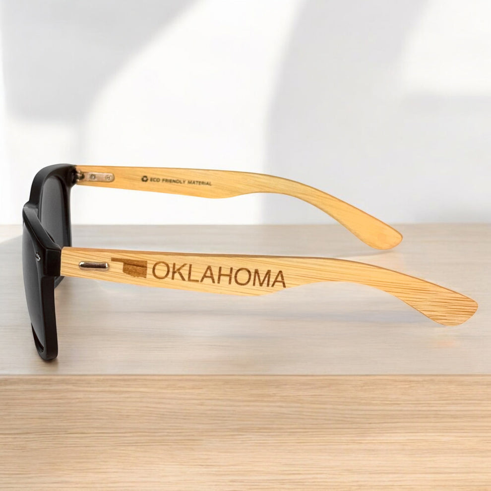 Oklahoma Wood Sunglasses – The Curious Bison