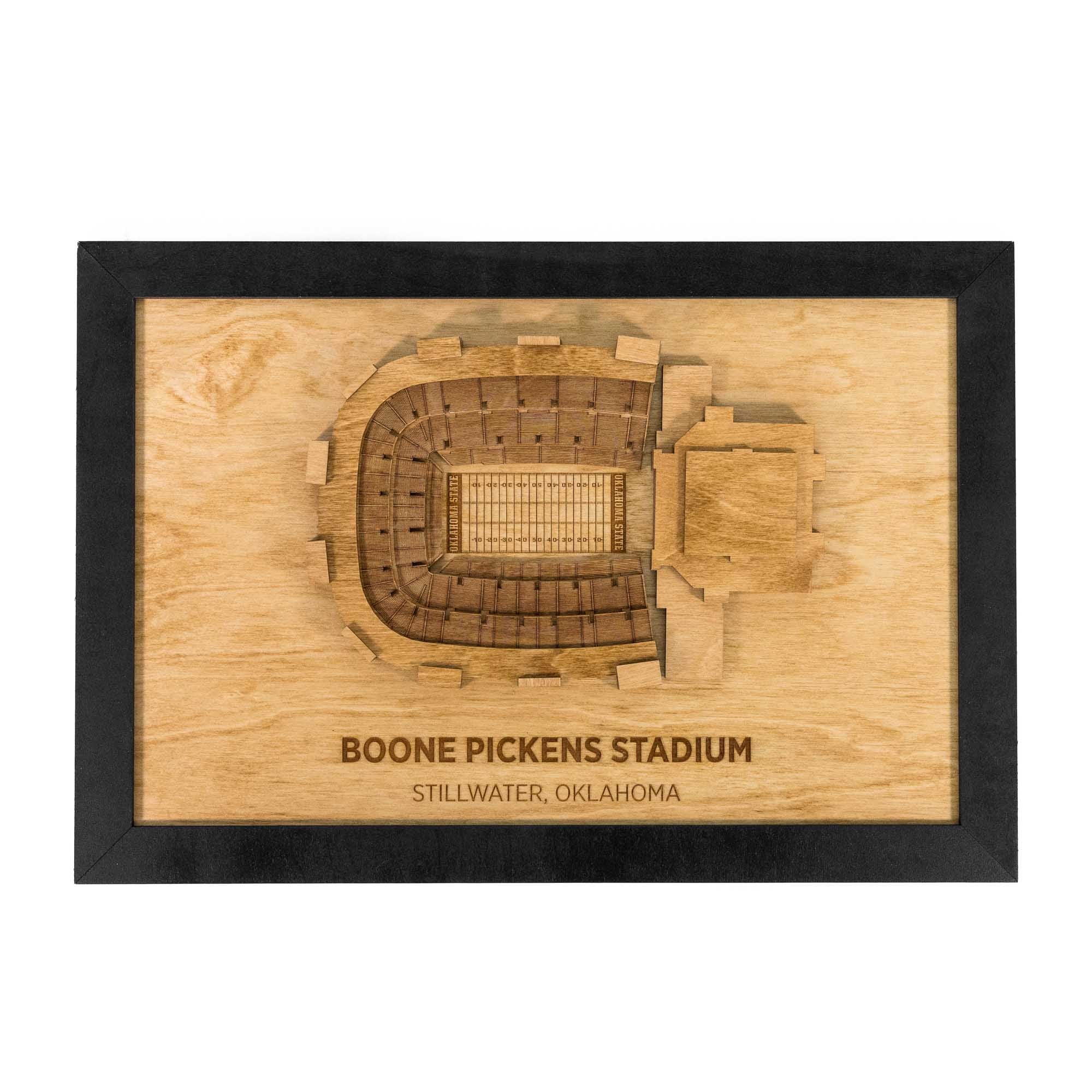 Boone Pickens Stadium Art – The Curious Bison