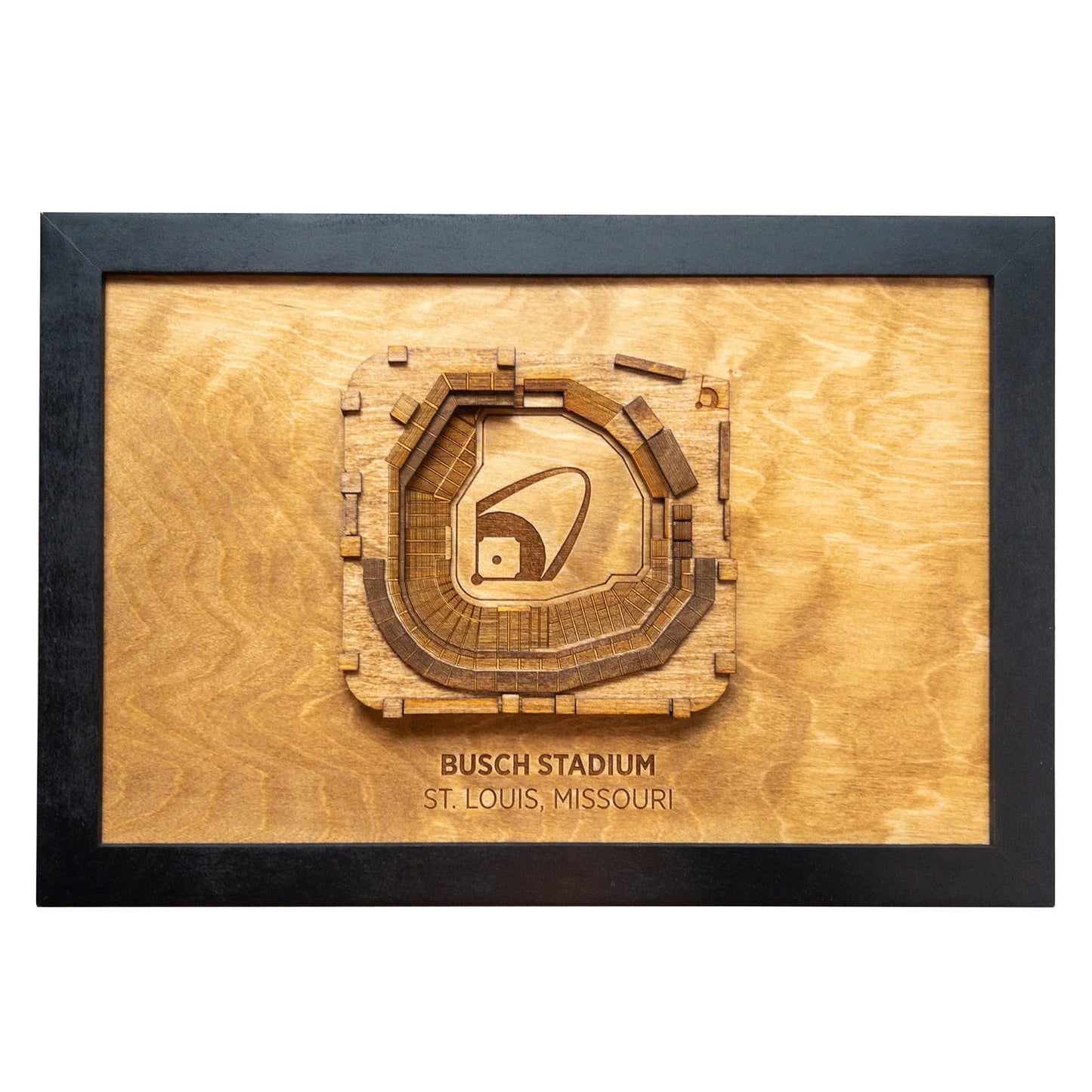 Busch Stadium Art – The Curious Bison